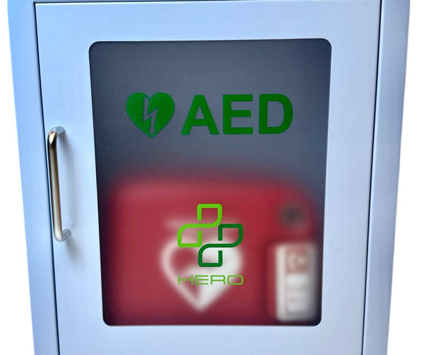 Hero AED Cabinet - Wall-mounted Safety | Secure Storage – HERO LifeCare