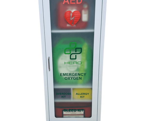 HERO5-E Emergency Station - HERO5-E Equipment | AED+Oxygen+Bleed Kit ...