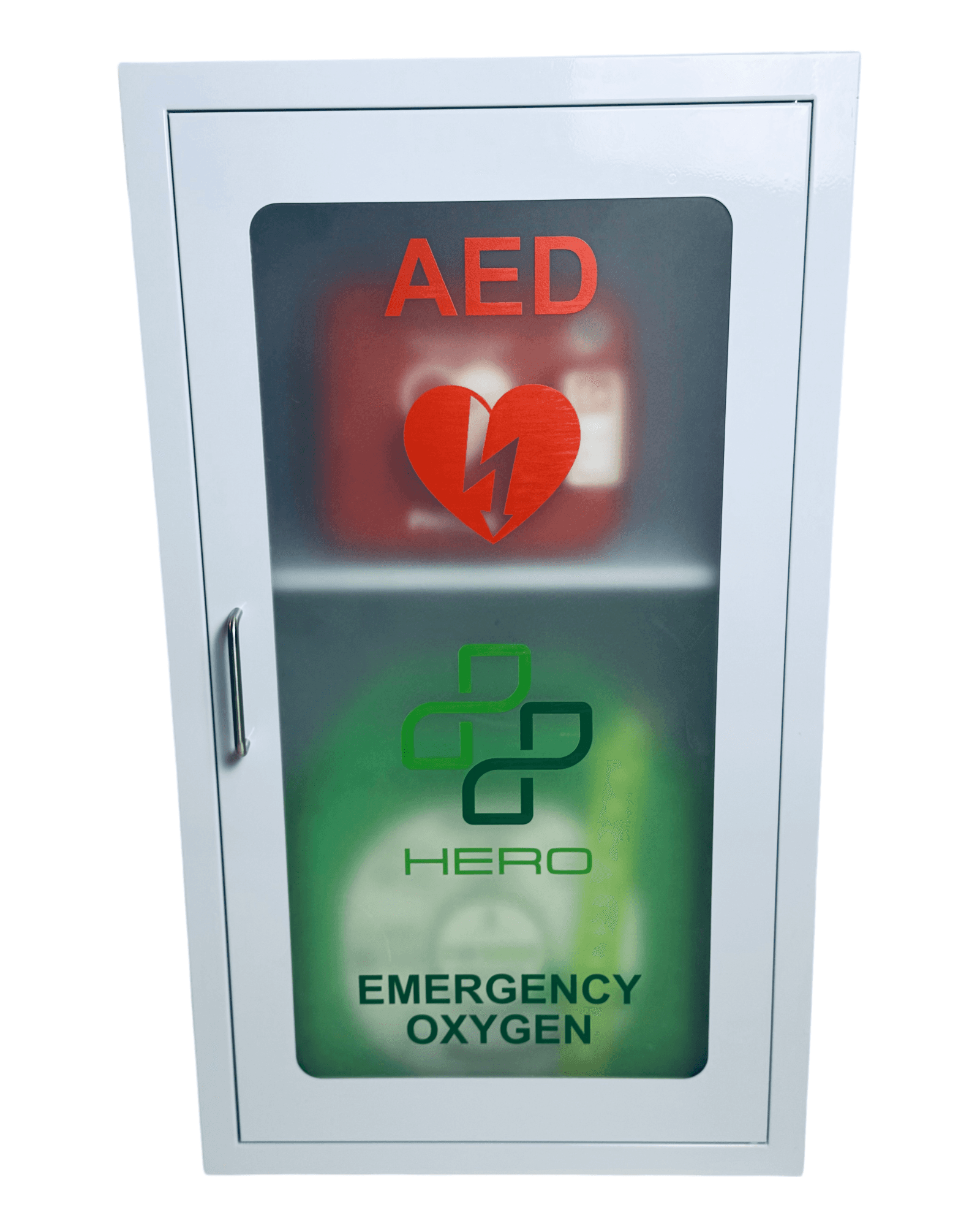 HERO2 Emergency Cabinet - AED and Oxygen Storage