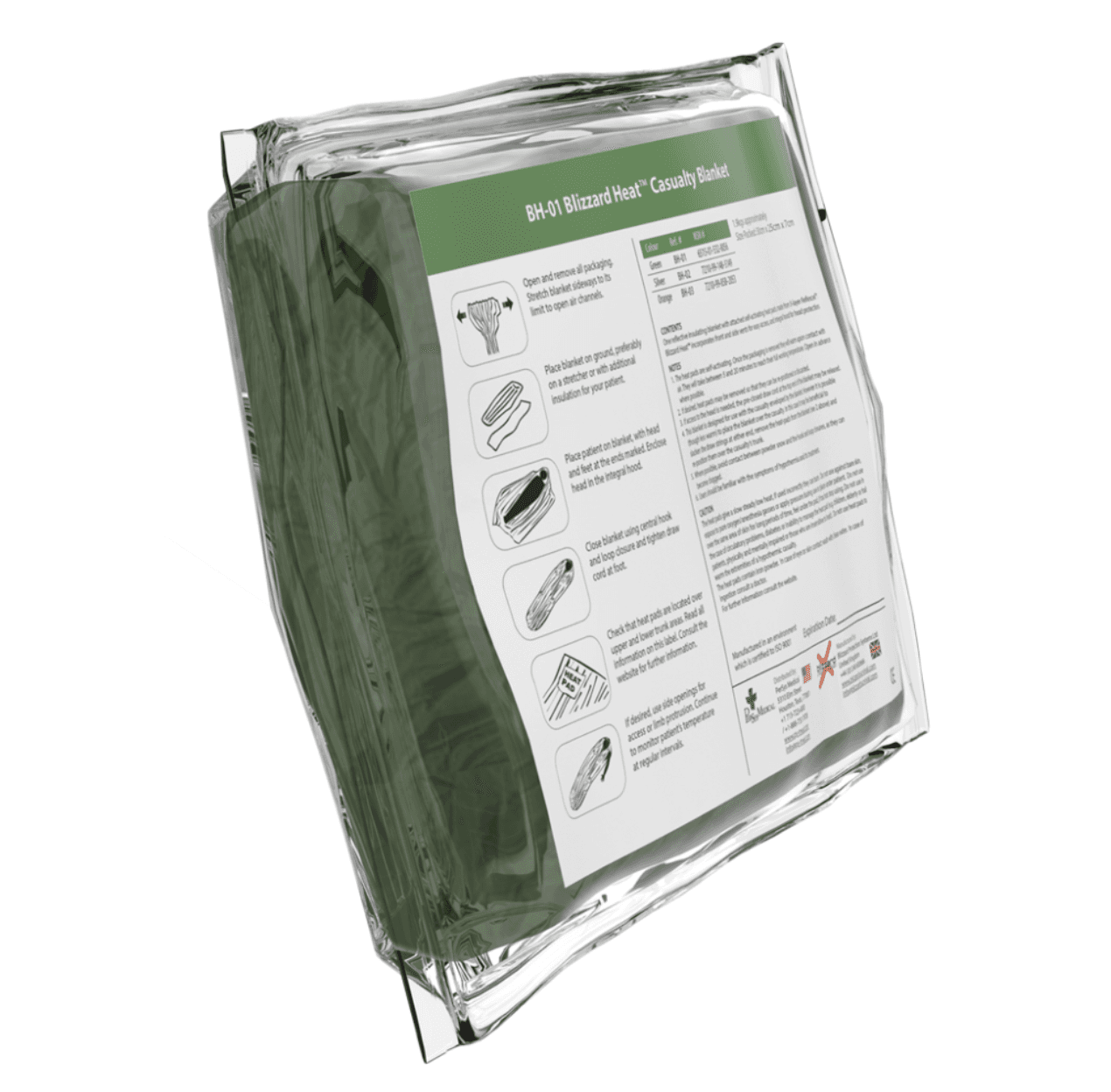 Blizzard Heat Trauma Blanket - X-Large – HERO