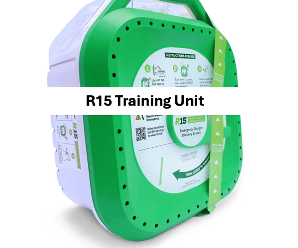 R15 CPR Training Unit - Oxygen Kit | Easy, No Maintenance – HERO LifeCare